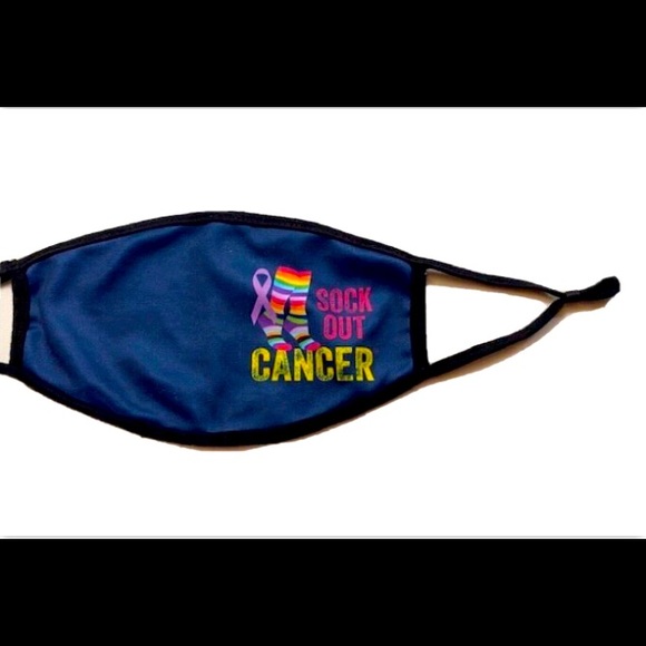 Sock Out Cancer | Accessories | Sock Out Cancer 3 Ply Face Mask New In ...